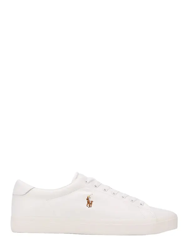 Polo Ralph Lauren Low Top Leather Sneakers - White