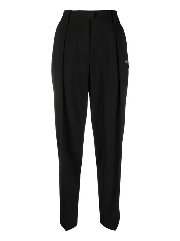 Off-White Tailored Straight Leg Trousers - Black