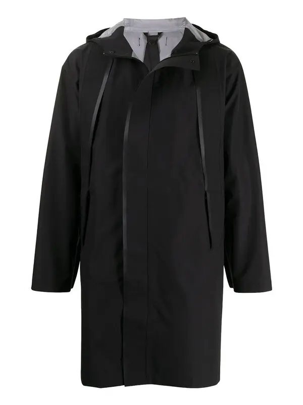 3.1 Phillip Lim Essential Hooded Parka Coat - Black