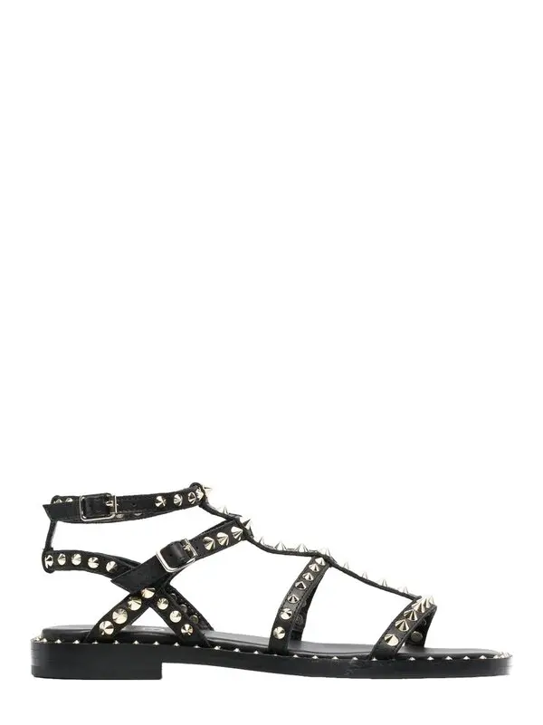 Ash Maeva Studded Sandals - Black