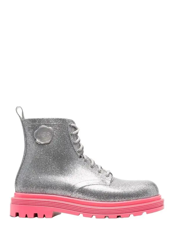 Viktor & Rolf Coturno Couture Boots - Silver