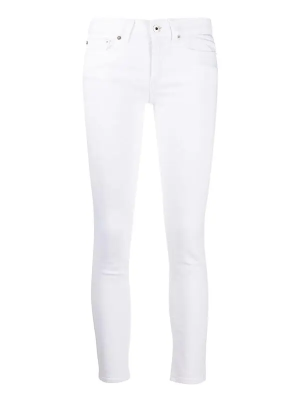 DONDUP Low-rise Skinny Jeans - White