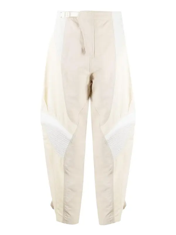 Stella McCartney Panelled Tapered Trousers - Neutrals