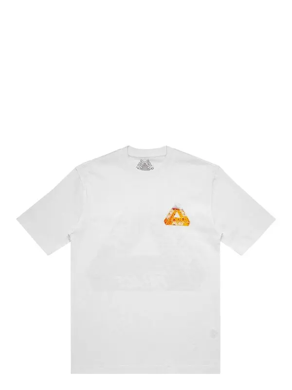 PALACE Tri-lager Logo-print T-shirt - White