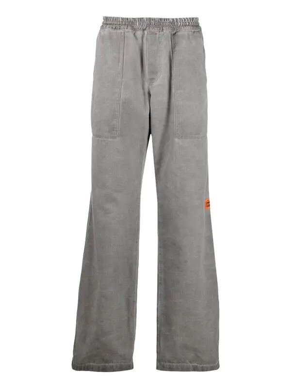 Heron Preston Straight-leg Track Pants - Grey