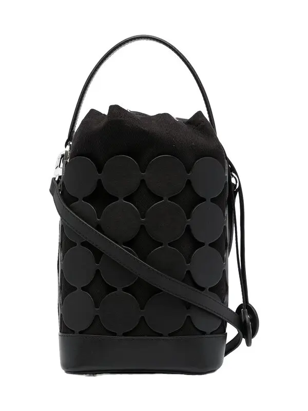 Pierre Hardy Bulles Cut-out Bucket Bag - Black