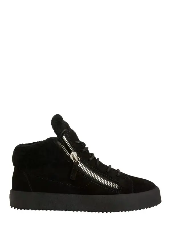 GIUSEPPE ZANOTTI Kriss Mid-top Sneakers - Black