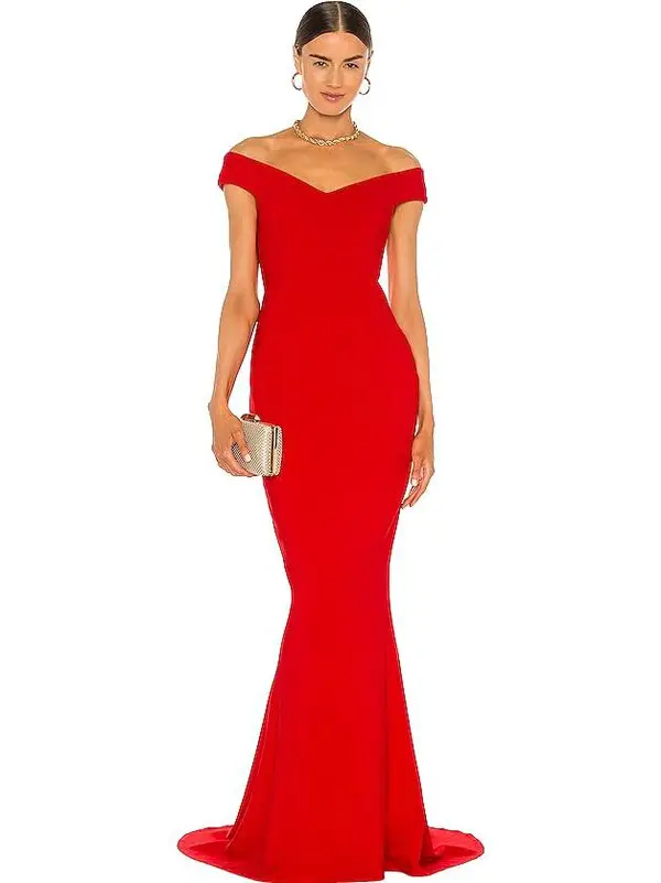NOOKIE Allure Gown - Cherry