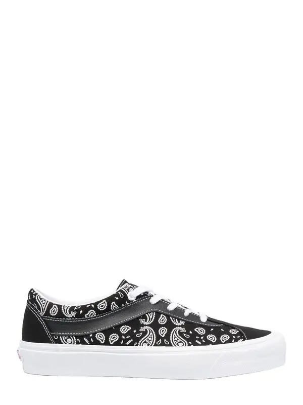 VANS Paisley-print Sneakers - Black