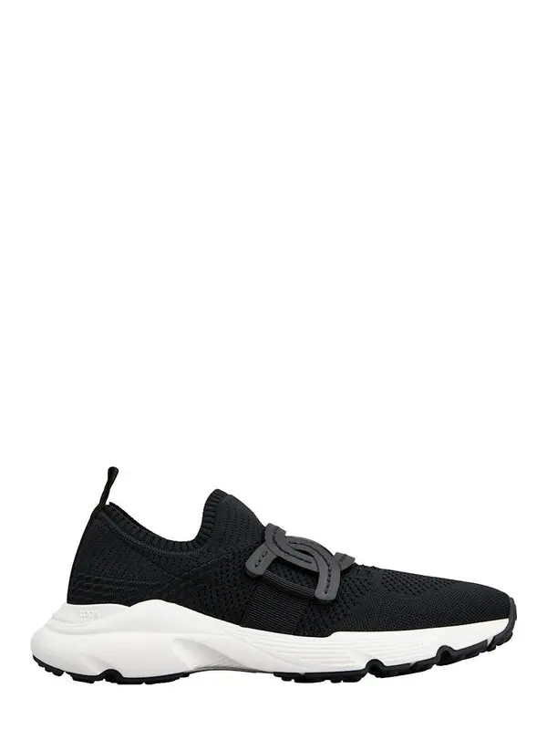 TOD'S Kate Knit Trainer Sneakers - Black