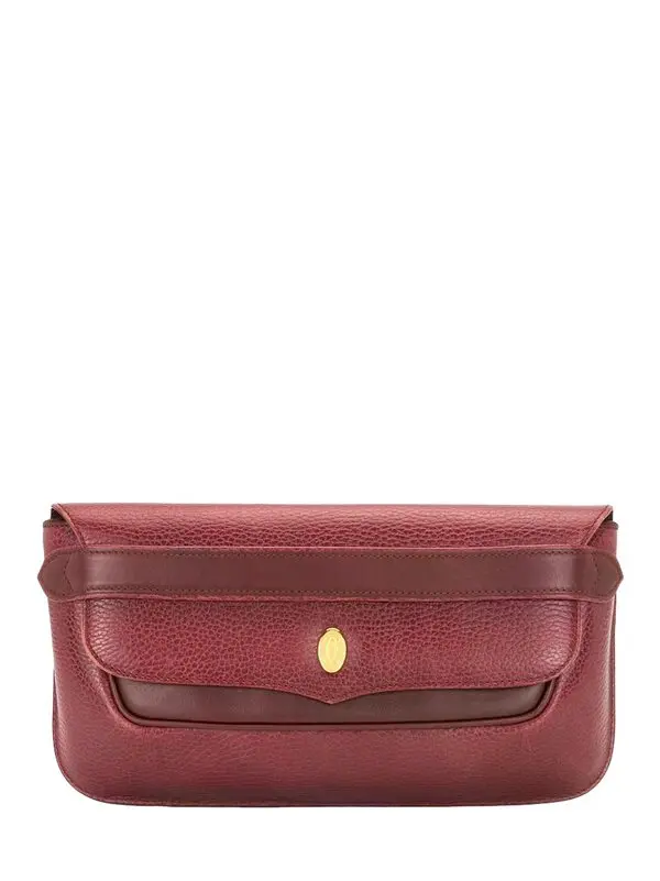 Cartier Must De Clutch Bag - Red