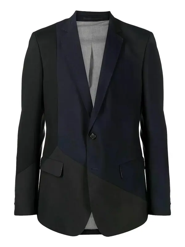 WALTER VAN BEIRENDONCK Patchwork Blazer - Black