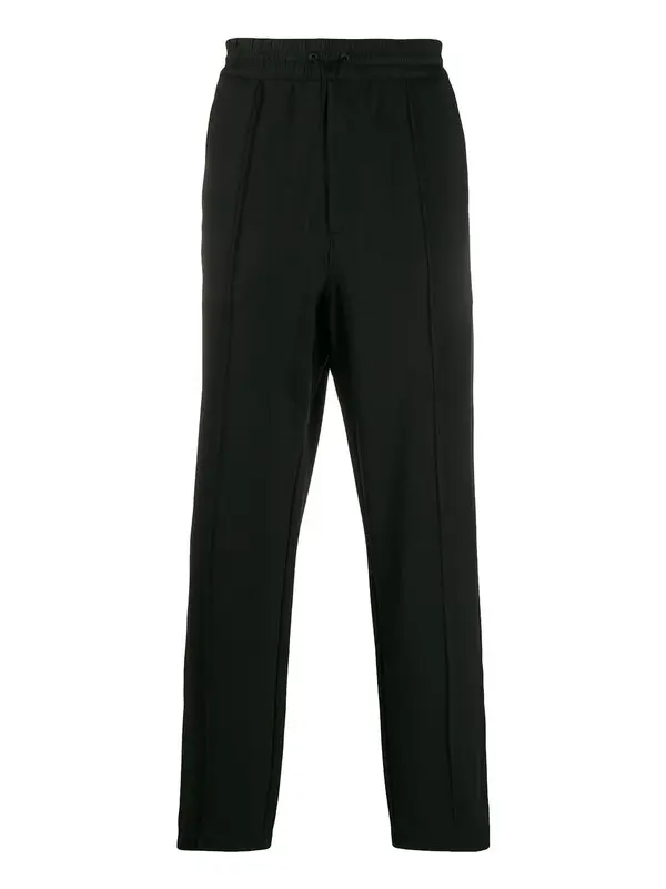 Y3 Straight-leg Track Pants - Black