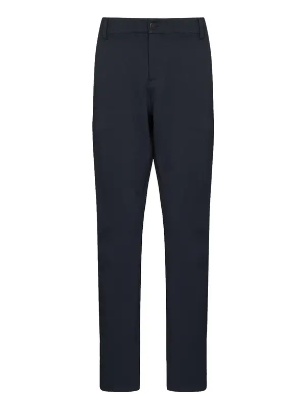 Paige Straight-leg Chino Trousers - Blue