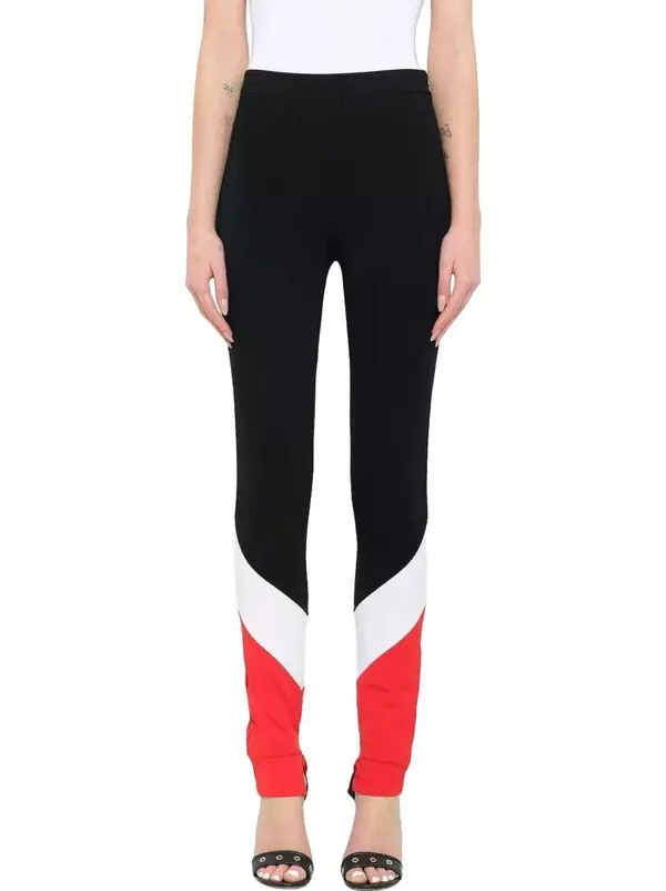 Givenchy Colour Block Leggings - Red