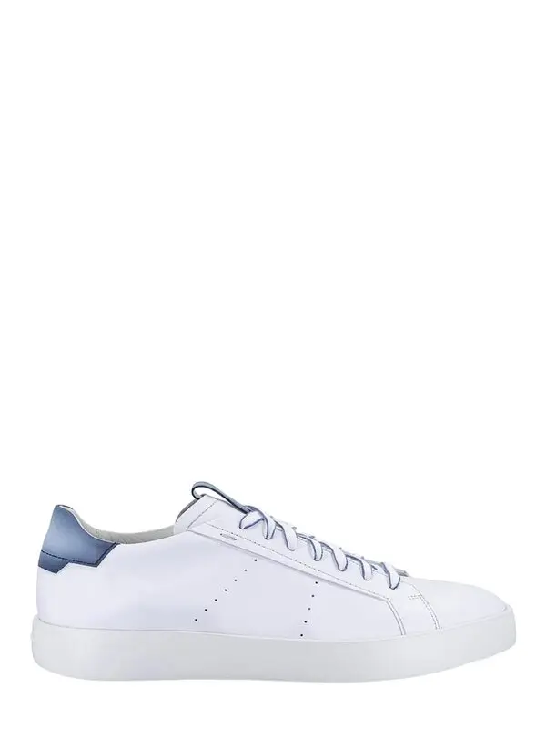 Santoni Leather Low-top Sneakers - White