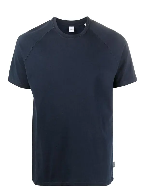 Aspesi Short-sleeved Cotton T-shirt - Blue