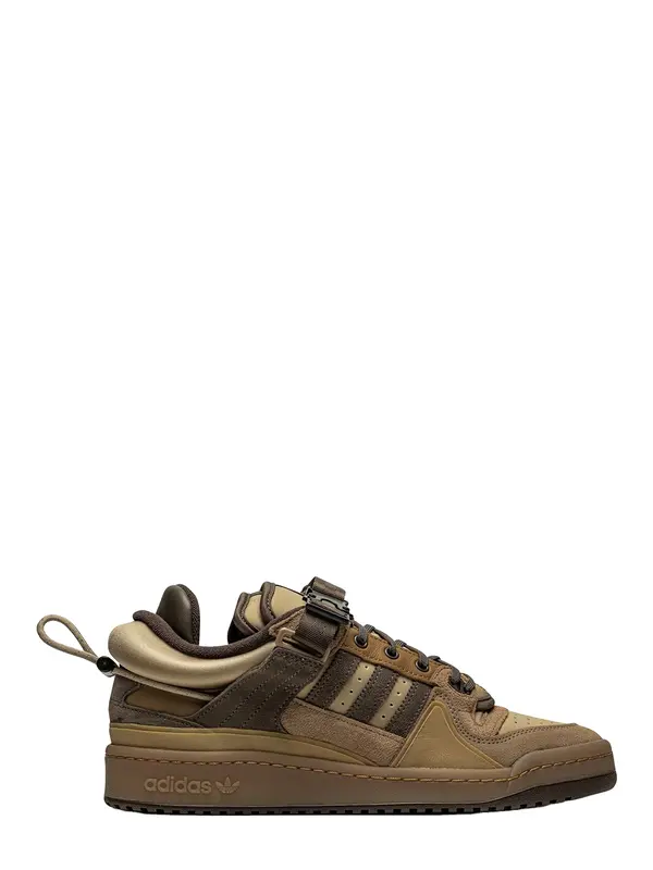 Adidas X Bad Bunny Forum Buckle Low Sneakers - Brown