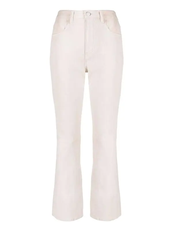 Closed High-waisted Cropped Jeans - Neutrals