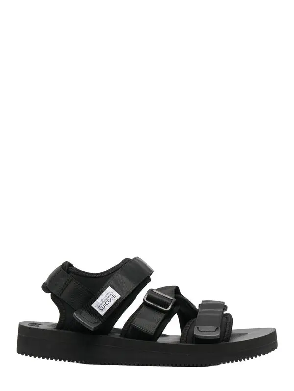 Suicoke Touch-strap Sandals - Black