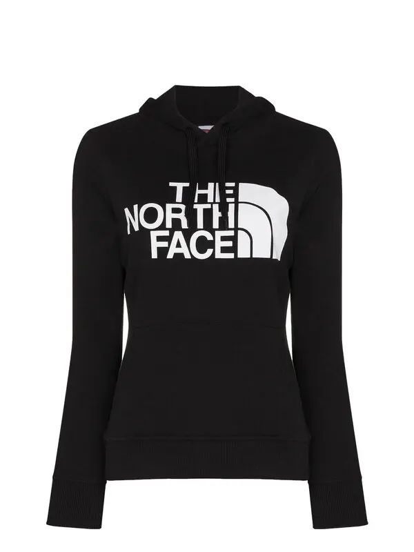 The North Face Logo-print Hoodie - Black