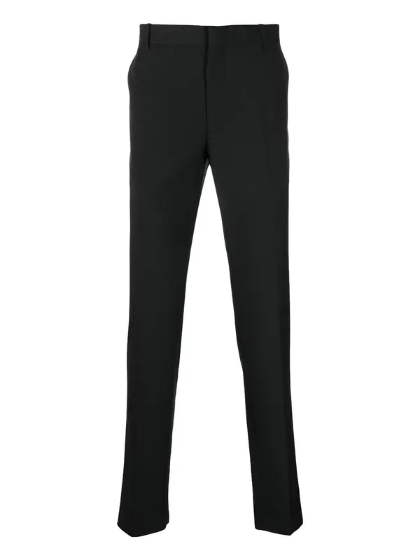 Alexander McQueen Slim-leg Tailored Trousers - Black