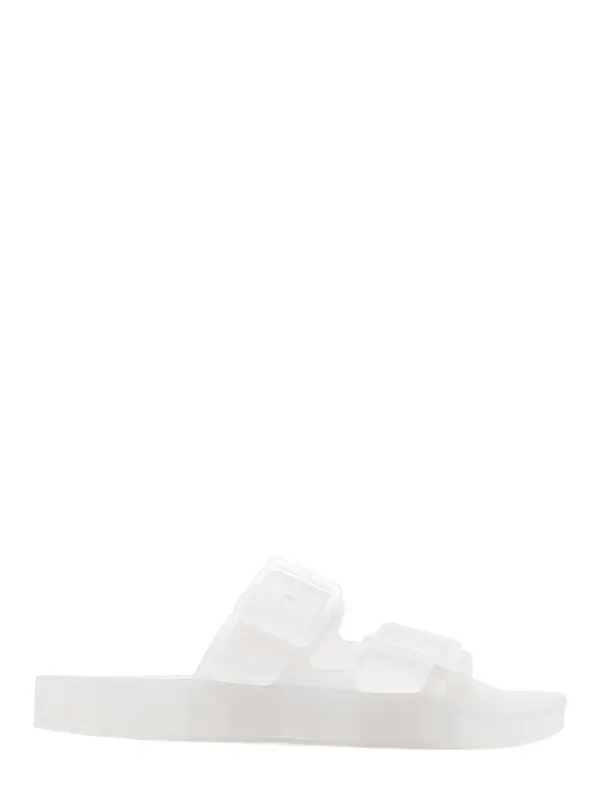 Balenciaga Mallorca Rubber Sandals - White