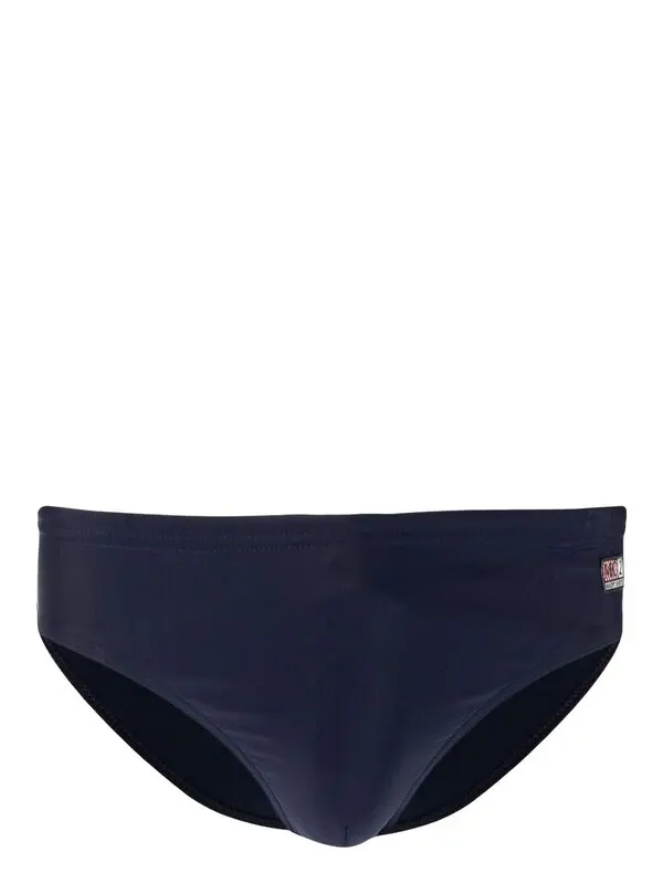 MC2 SAINT BARTH Cayo Logo Swimming Briefs - 61 Blu