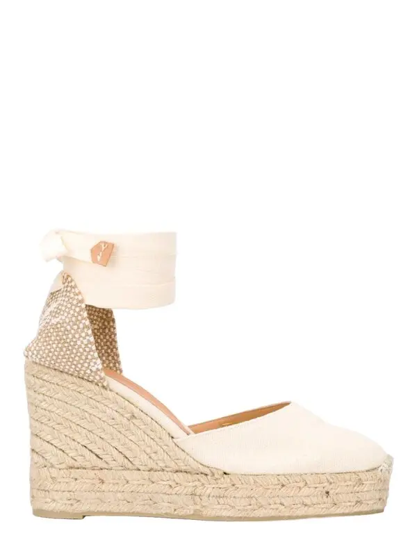 CastaÑer Carina Wedge Espadrilles - White
