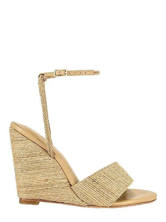 Raye Bikini Wedge Sandal - Natural