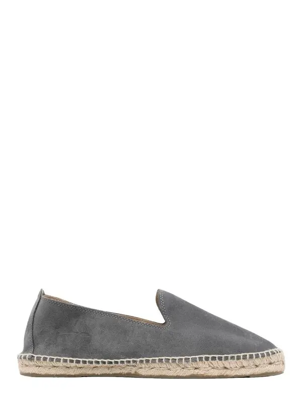 Manebí Hamptons Suede Espadrilles - Grey
