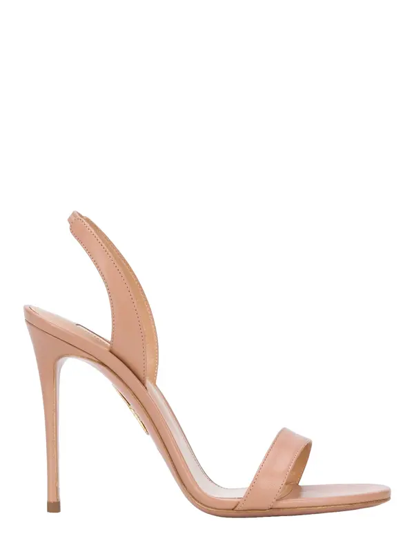 AQUAZZURA So Nude 105mm Sandals - Pink