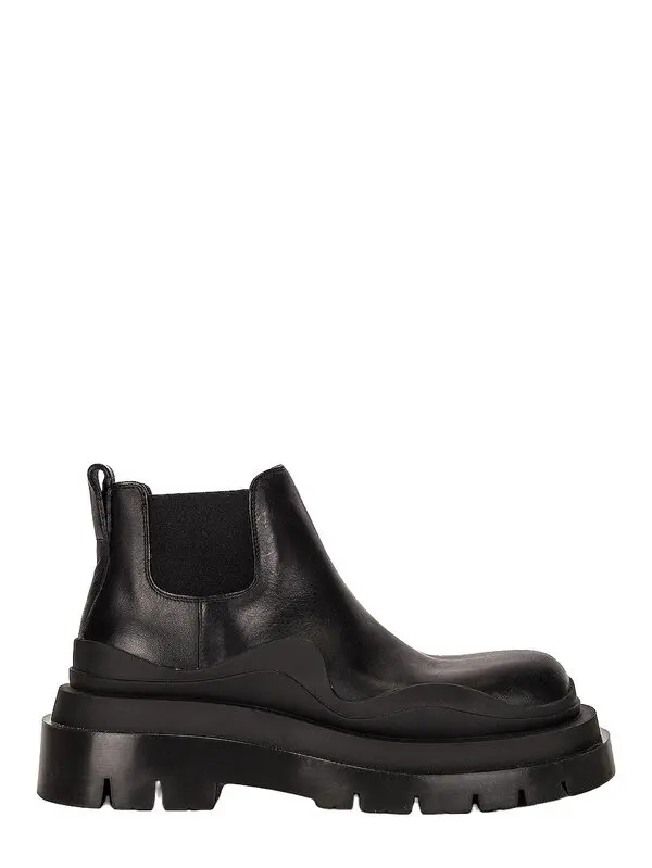 Bottega Veneta The Tire Ankle Boots - Black