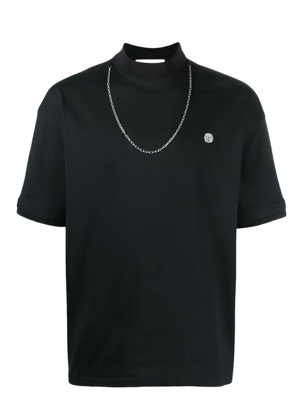 AMBUSH Chain-link Detail T-shirt - Black
