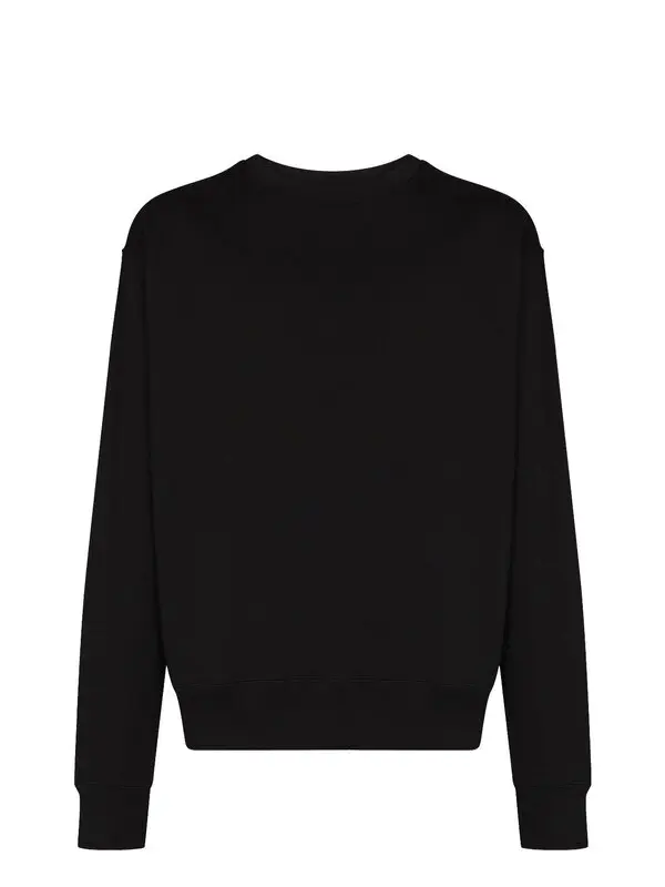 Adidas Pharrell Williams X Crewneck Sweatshirt With Embroidered Logo - Black