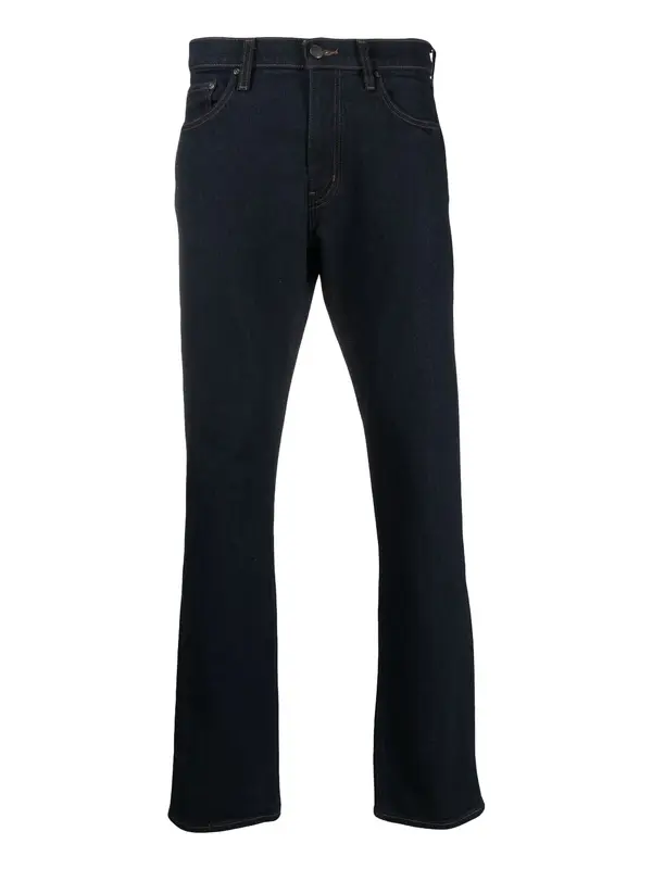 Michael Kors Mid-rise Straight-leg Jeans - Blue