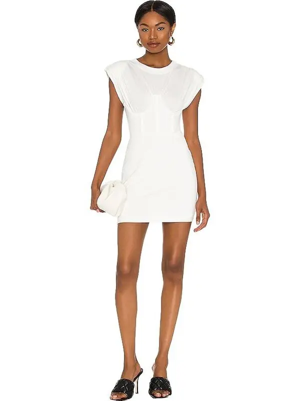 Nbd Kay Tee Dress - White