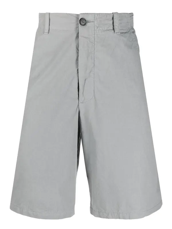 Kenzo Knee-length Chino Shorts - Grey