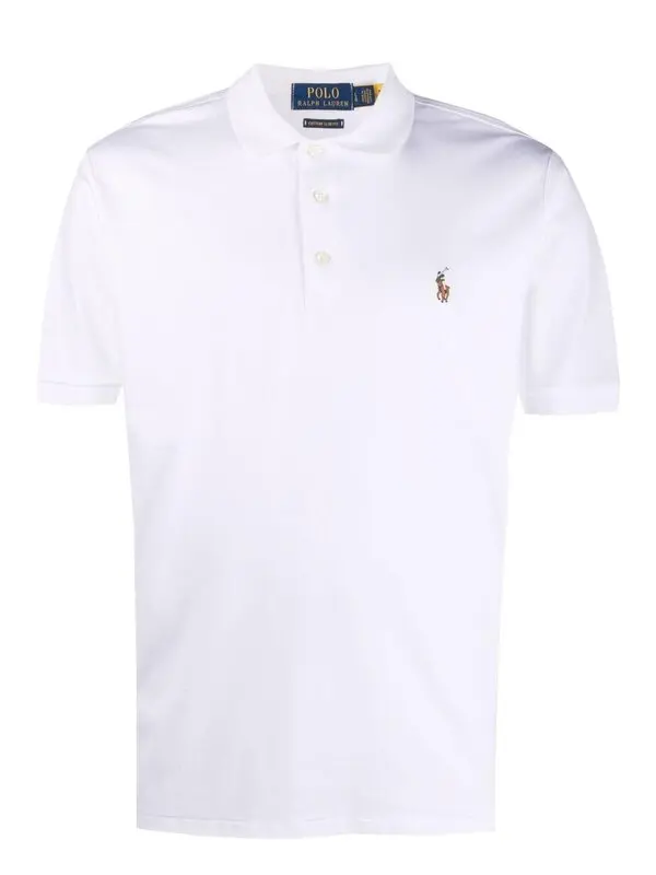 Polo Ralph Lauren Jersey Polo Shirt - White