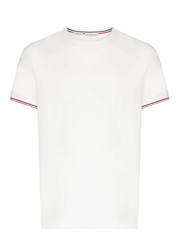 Moncler Logo-patch Short-sleeve T-shirt - White