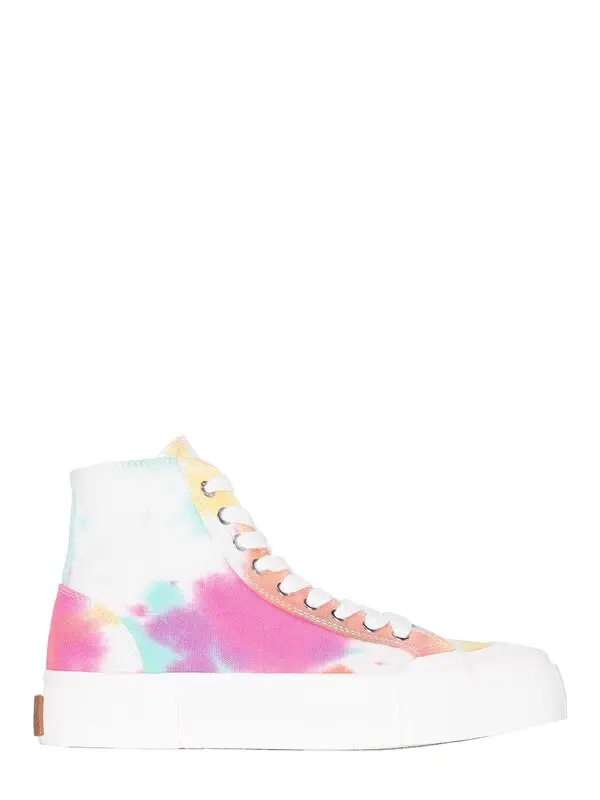 Good News Palm Ombre High-top Sneakers - Yellow