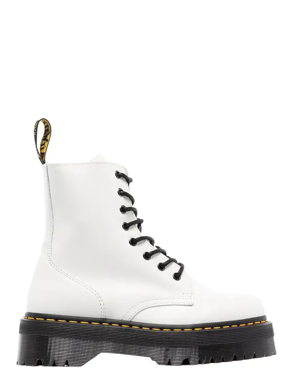 Dr. Martens Jadon Platform Boots - White