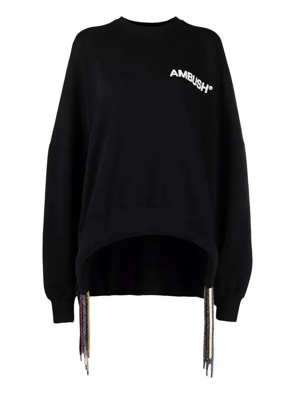 AMBUSH Logo-print Sweatshirt - Black