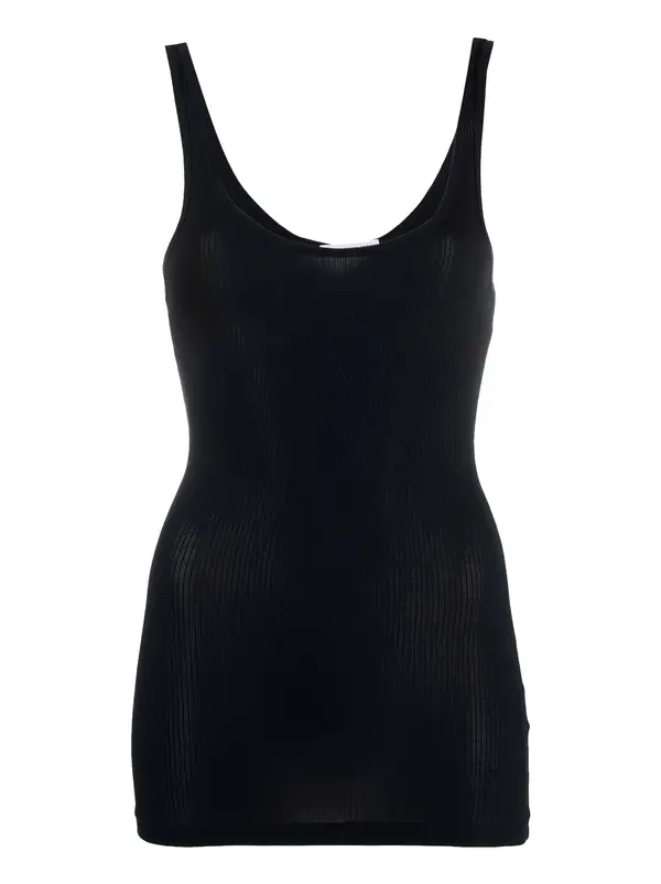 JAMES PERSE Scoop Neck Tank Top - Black