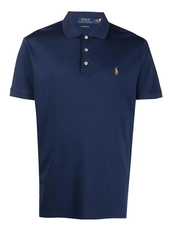 Polo Ralph Lauren Jersey Polo Shirt - Blue