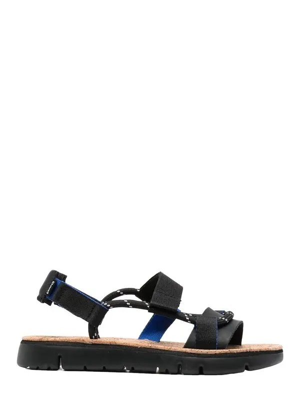 Camper Oruga Slingback Sandals - Black
