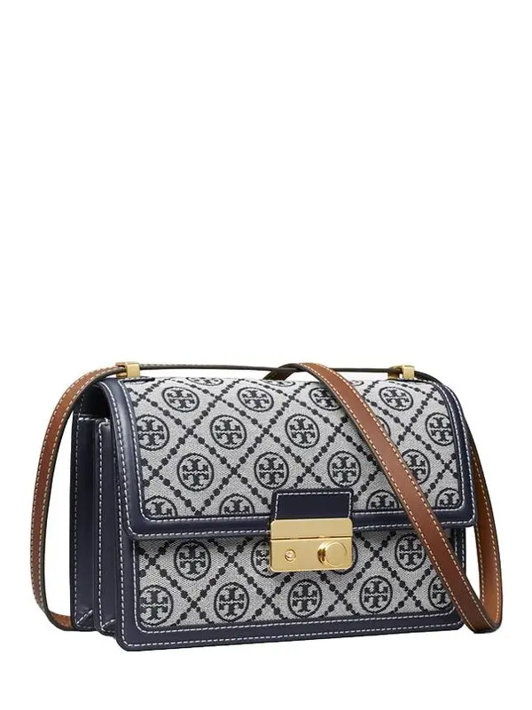 Tory Burch T Monogram Shoulder Bag - Tory Navy