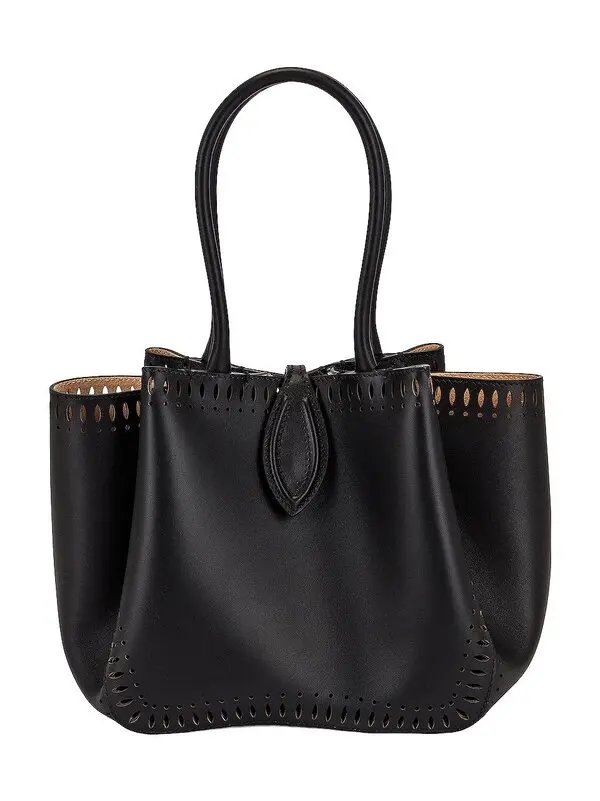 Alaïa Angele 20 Petale Tote Bag - Noir