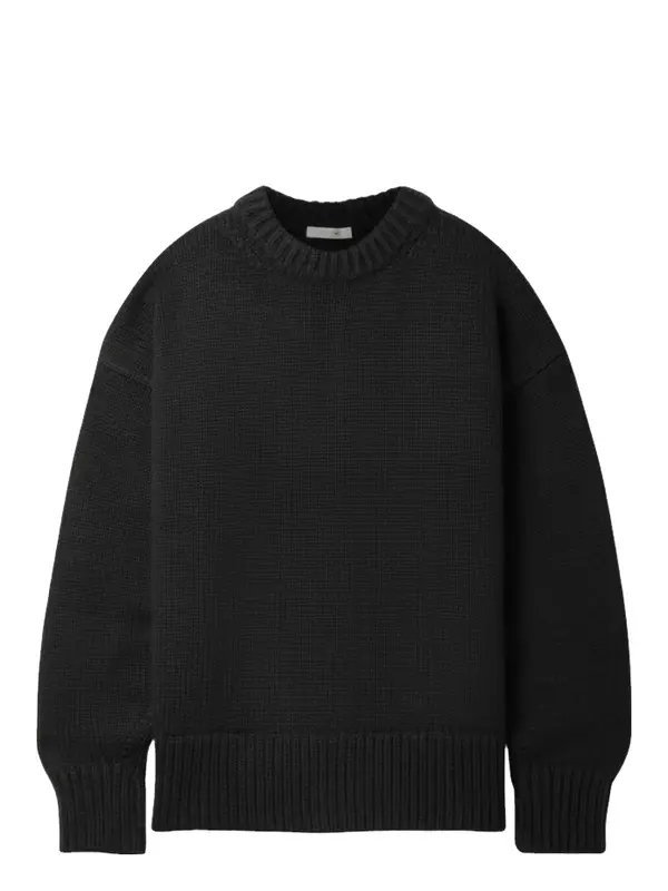 THE ROW Ophelia Wool And Cashmere-blend Sweater - Black