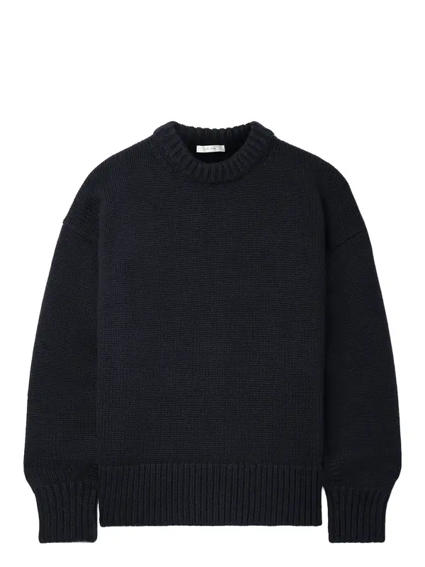 THE ROW Ophelia Wool And Cashmere-blend Sweater - Blue